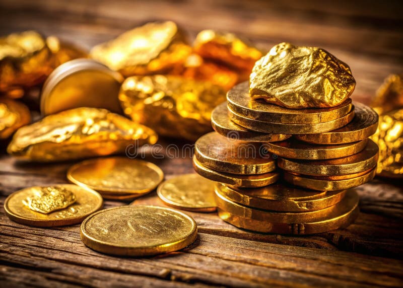 Ancient Treasure Unearthed a Striking Composition of Gold Coins and a ...