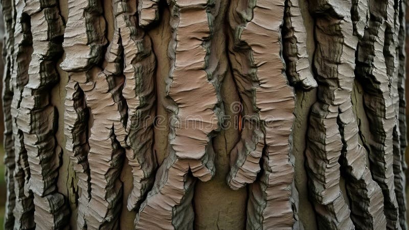 Ancient Tree Bark Texture, Deeply Furrowed, High Quality Image Stock ...
