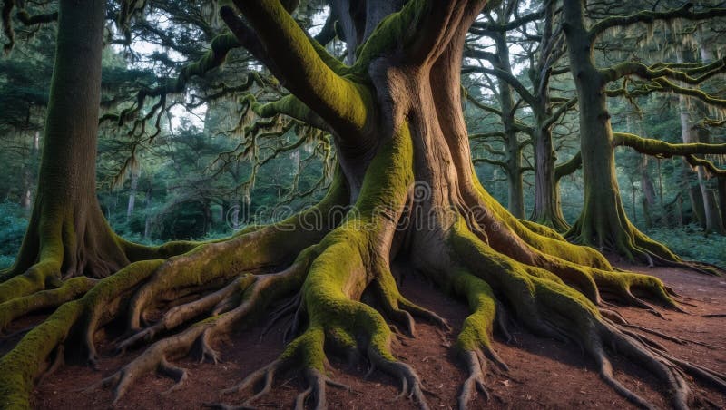 Gnarled Roots Stock Illustrations – 337 Gnarled Roots Stock ...