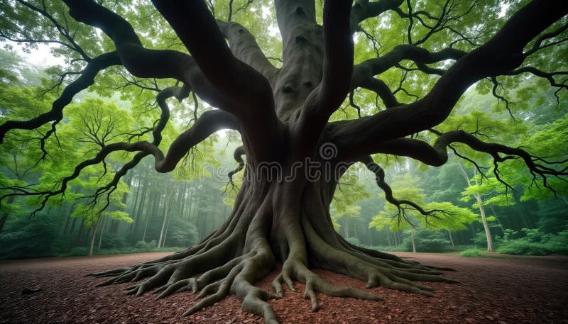 Massive Trunk Extensive Foliage Stock Photos - Free & Royalty-Free ...