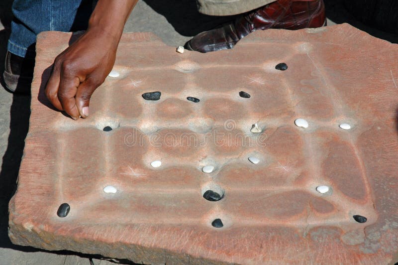 Ancient Tribal Game. stock image. Image of basotho, play - 1302867