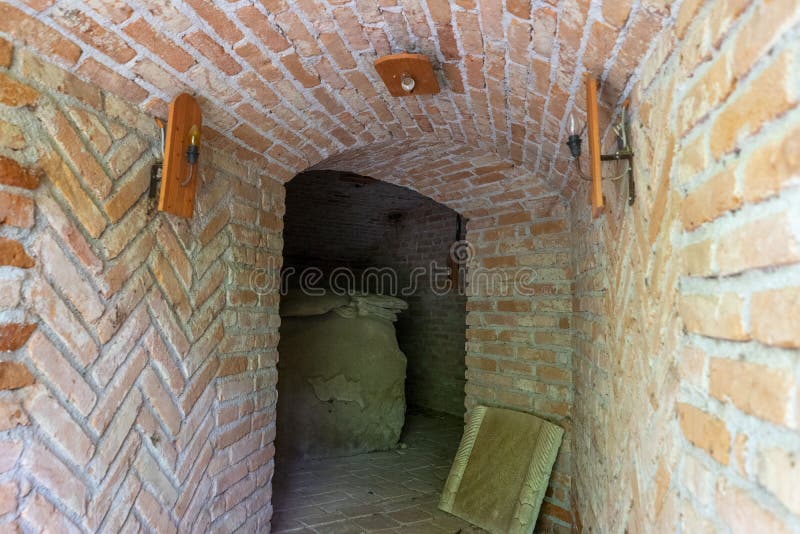 Ancient Tumulus on a Display for Visitors. Stock Photo - Image of ...