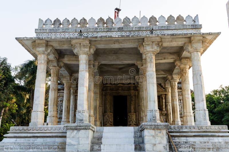 Ancient Unique Temple Architecture with Bright Blue Sky at Day from ...