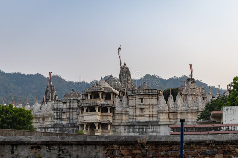 Ancient Unique Temple Architecture with Bright Blue Sky at Day from ...