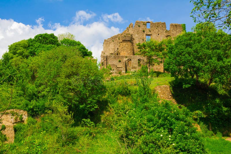 Ancient Village of Monterano, Italy Stock Photo - Image of mansion ...