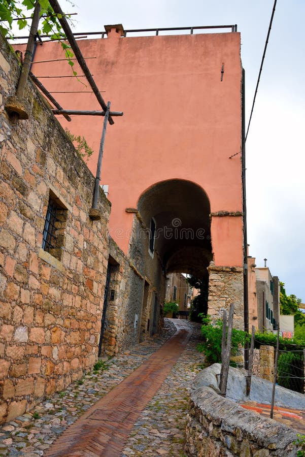Borgio Verezzi Savona Italy Stock Photo - Image of religion, finale ...