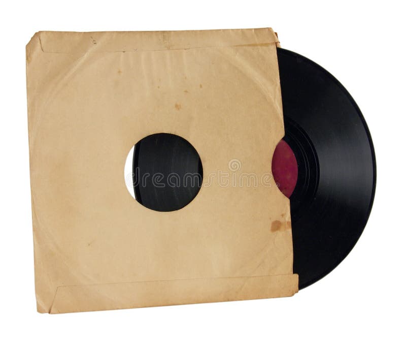 Ancient vinylic plate stock photo. Image of music, media - 6882708