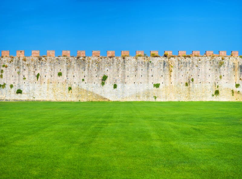 Ancient wall stock photo. Image of high, scene, urban - 6776900