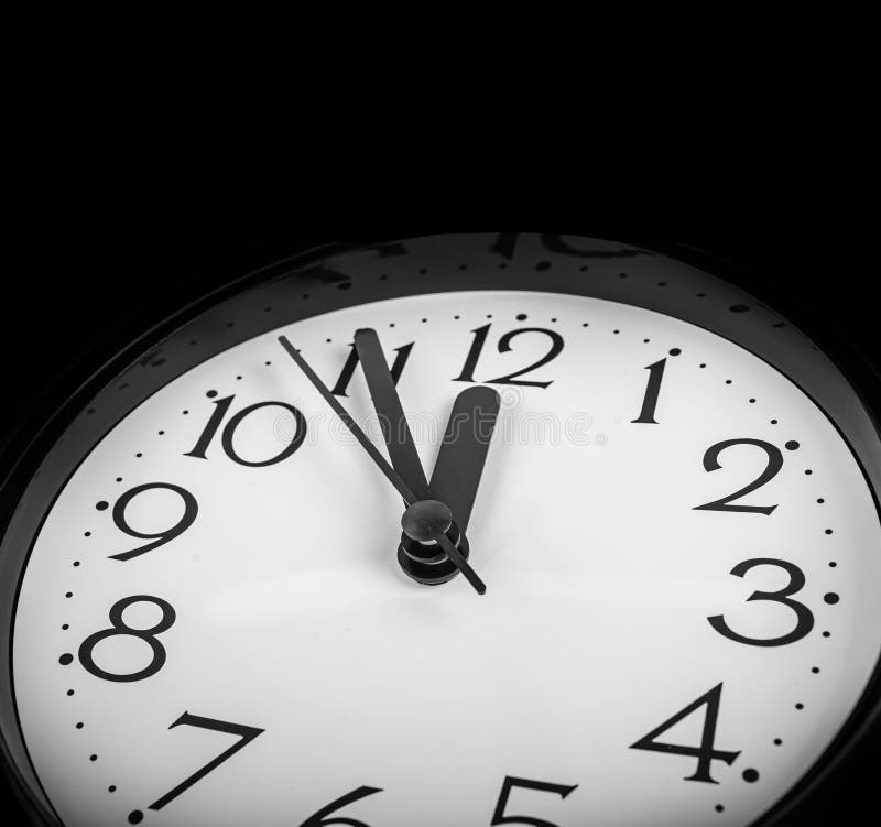 Ancient wall clock. stock image. Image of modern, glossy - 261610053