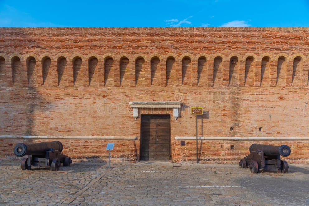 An Ancient Wall in the Port of Ancona, Italy Stock Photo - Image of ...