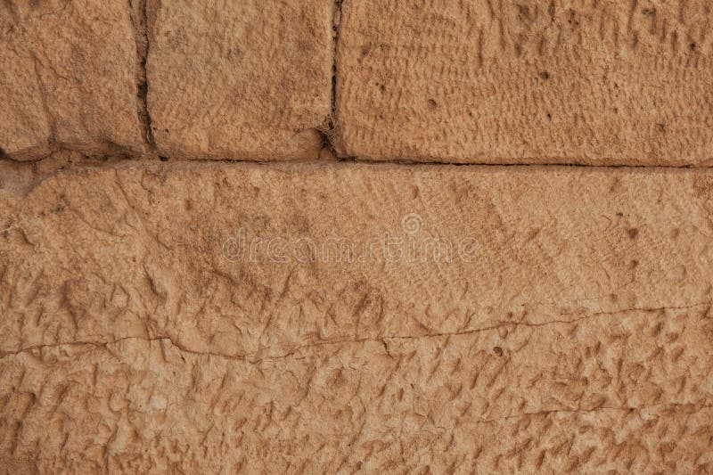 Ancient Wall Texture Background with Old Bricks Stock Photo - Image of ...