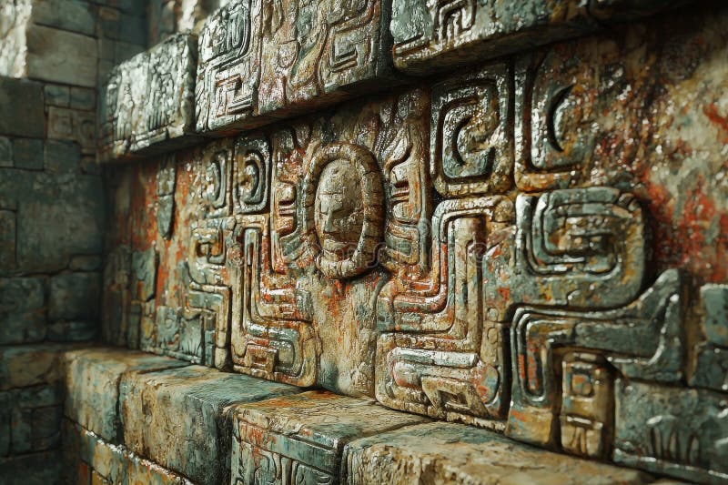 Ancient Wall Texture and Stone Surface Material Inspired by the Aztecs ...