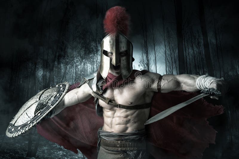 Ancient Soldier or Gladiator Stock Image - Image of roman, coliseum ...