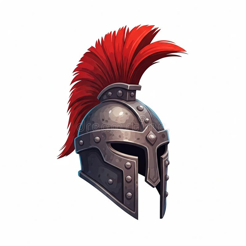 Ancient Warriorâ€™s Helm stock illustration. Illustration of spartan ...