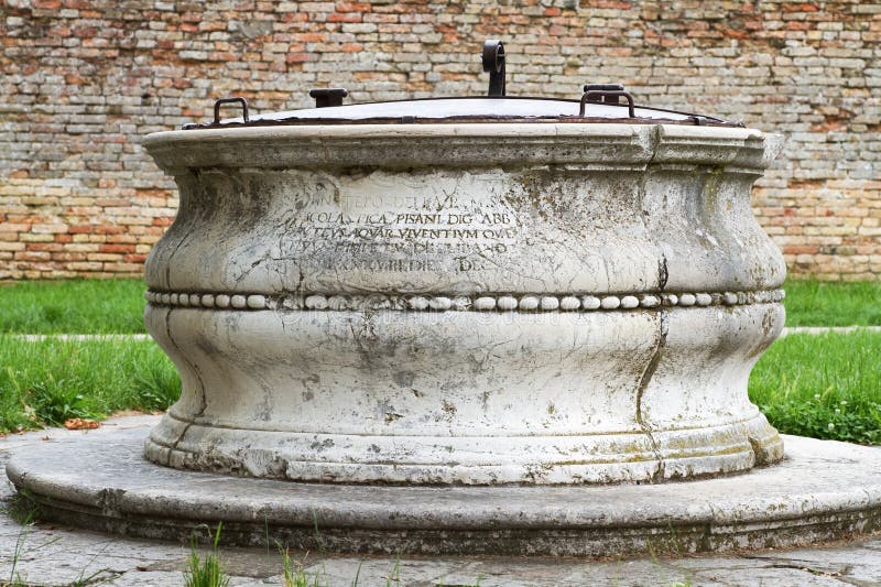 Ancient water well. stock photo. Image of architecture - 34622888