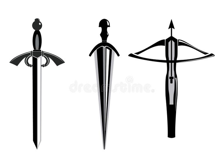 Sword Outline Stock Illustrations – 17,564 Sword Outline Stock ...