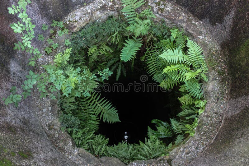 Old deep well with water stock photo. Image of gray, mystery - 13854924