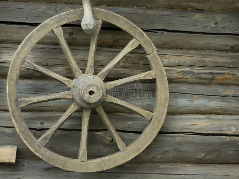 An ancient wheel stock photo. Image of detail, culture - 20403096