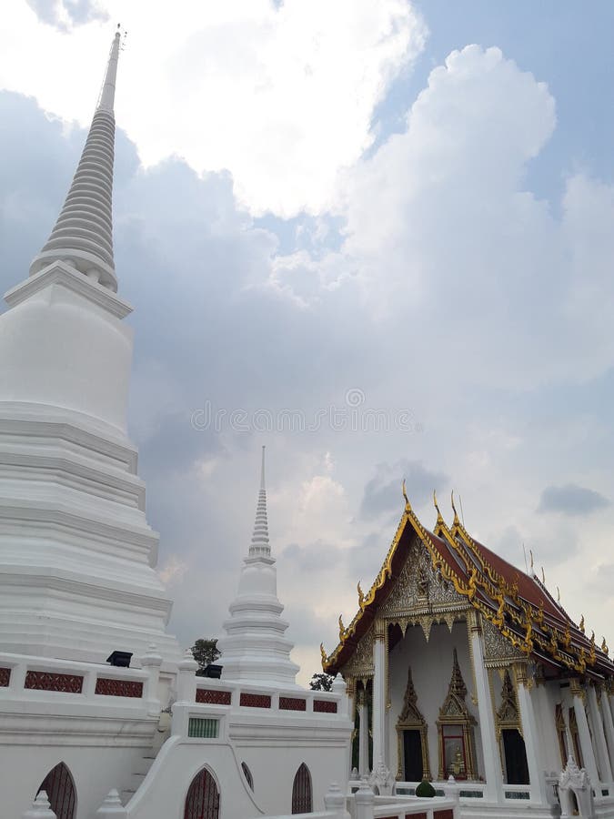 Ancient White Pagoda stock photo. Image of ancient, pagoda - 132266520