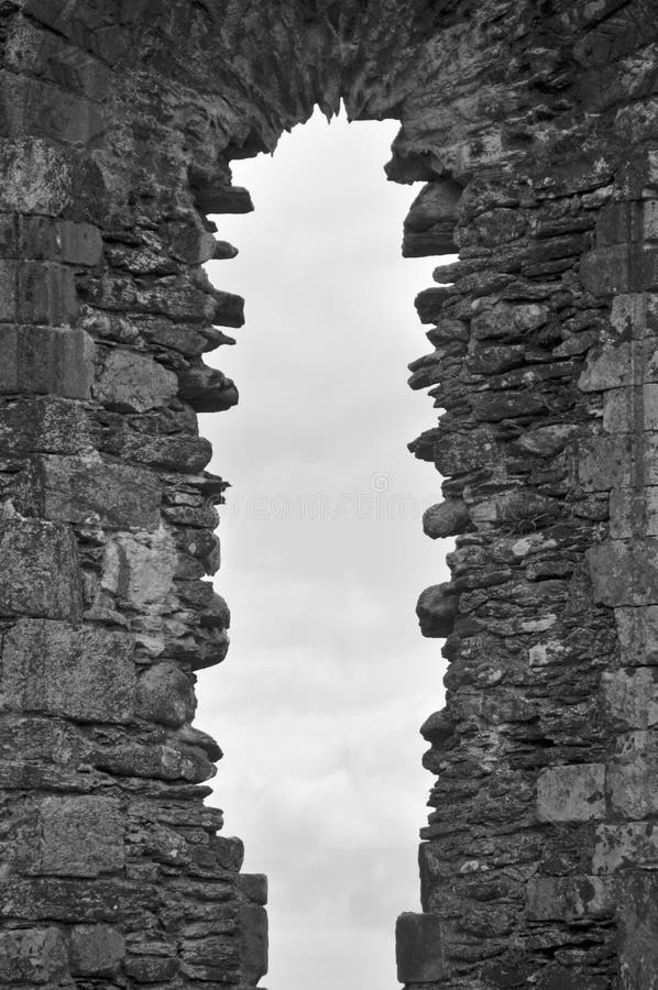 Ancient window stock image. Image of architecture, gray - 12316541