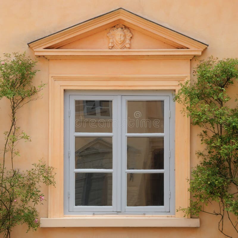 Ancient window stock photo. Image of architectonical - 20278798