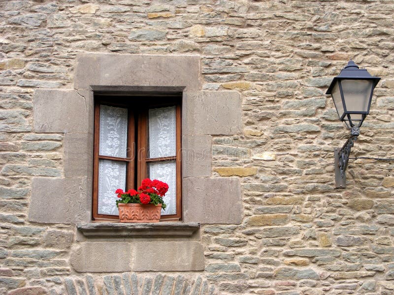 Ancient window stock image. Image of construction, aged - 25804005