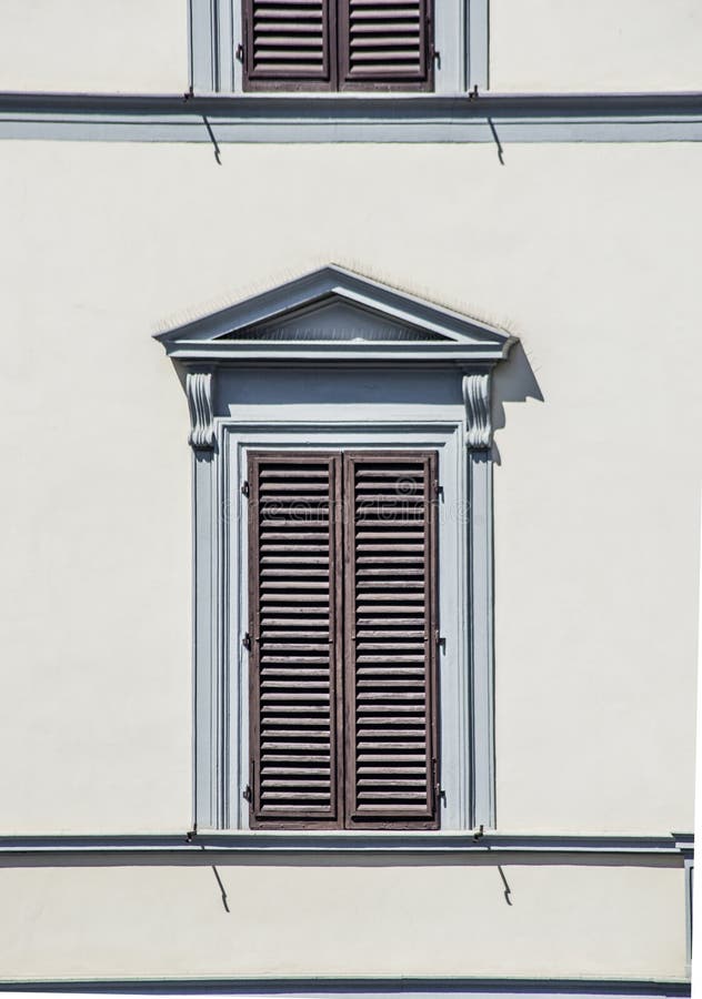 Ancient Window of Historic Building Stock Photo - Image of ancient ...