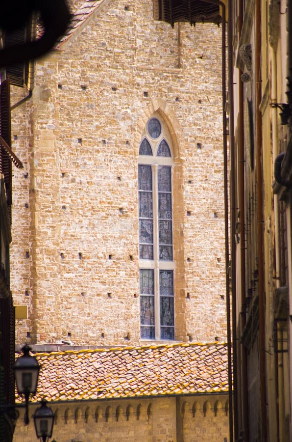 Ancient Window of Historic Building Stock Image - Image of house, italy ...