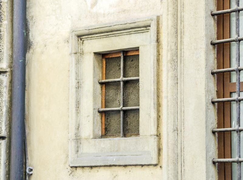 Ancient Window of Historic Building Stock Image - Image of beautiful ...