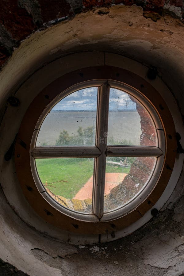 Ancient Window, Stone Building, View through the Window Stock Image ...