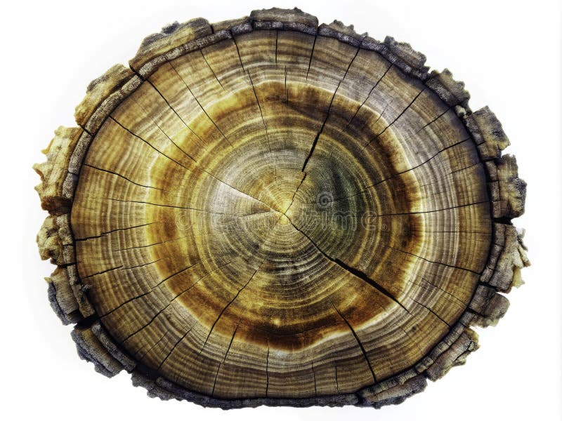 Ancient Wisdom Unveiled a Double Exposure of Intricate Tree Rings ...