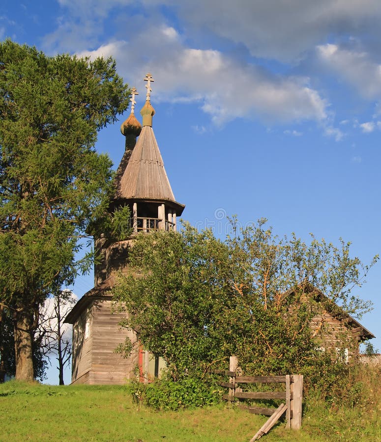 Ancient wooden chapel stock photo. Image of christian - 16443322