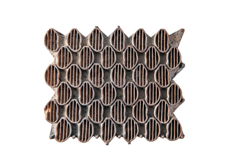 Ancient Wooden Fabric Pattern Stamp Stock Image - Image of apparel ...