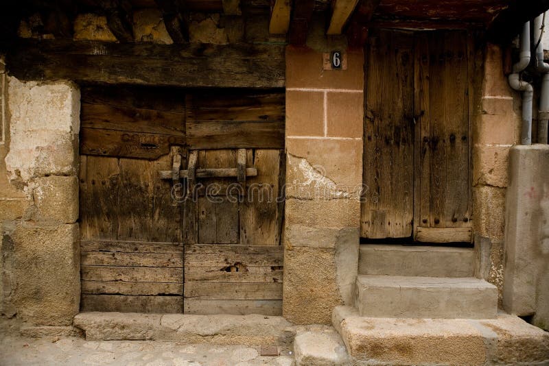 Ancient wooden lock stock photo. Image of lock, forest - 18459668