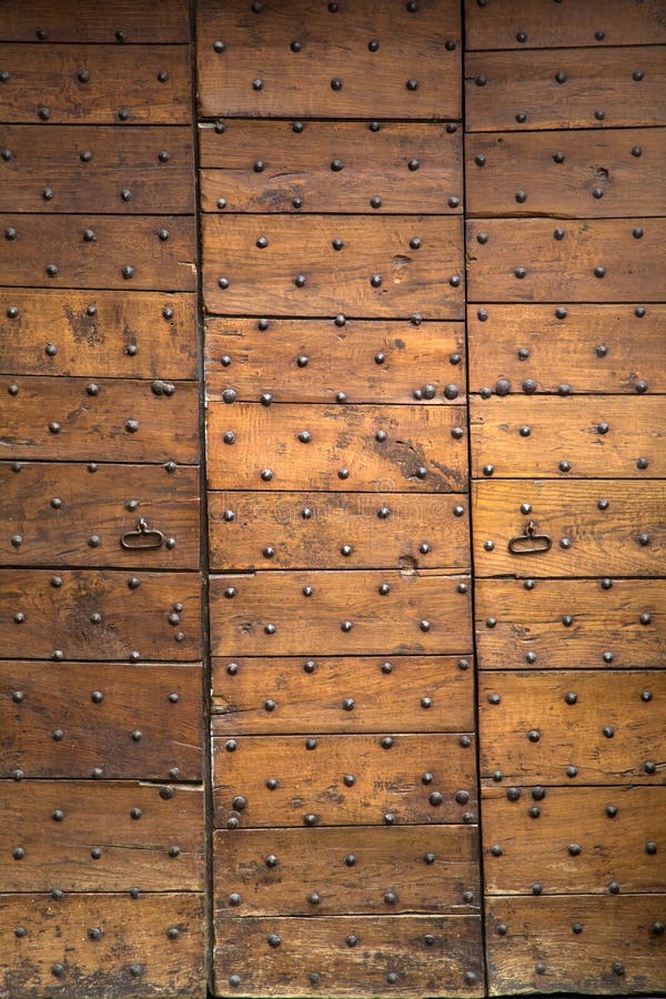 Ancient wooden door stock photo. Image of door, italy - 156294088
