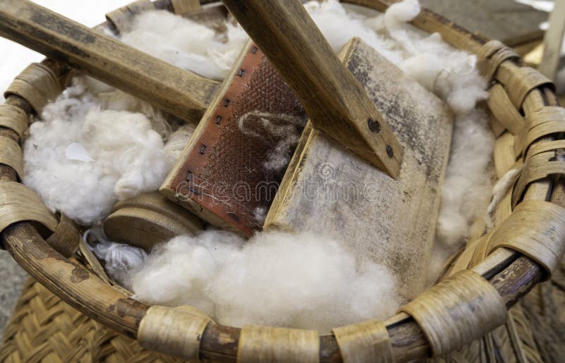 Ancient wool tools stock photo. Image of industry, needle - 286273196