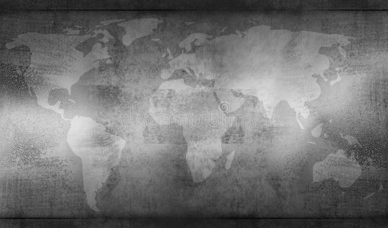 Ancient World Map Rough Paper Texture with Grunge and Dust High Quality ...