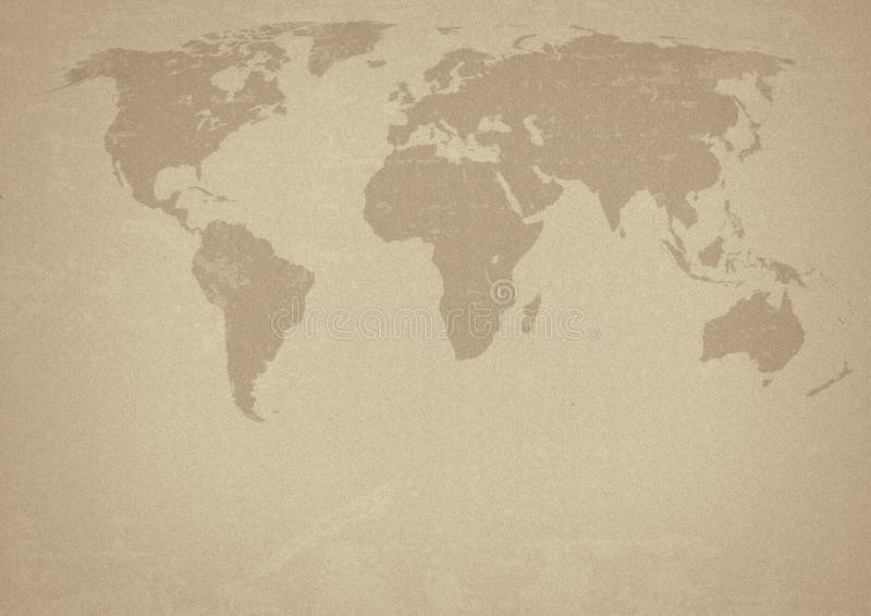 Ancient world map stock illustration. Illustration of graphic - 49308767