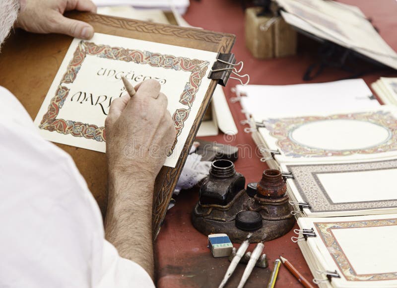 Ancient writing stock photo. Image of note, marks, notes - 25819674