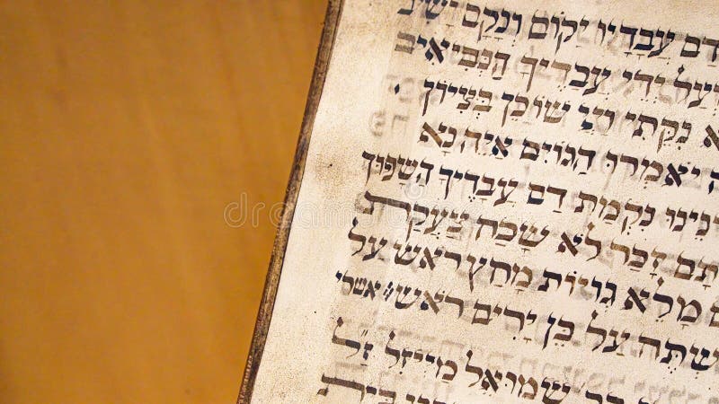 Ancient Writing on a Piece of Paper Stock Image - Image of paper ...