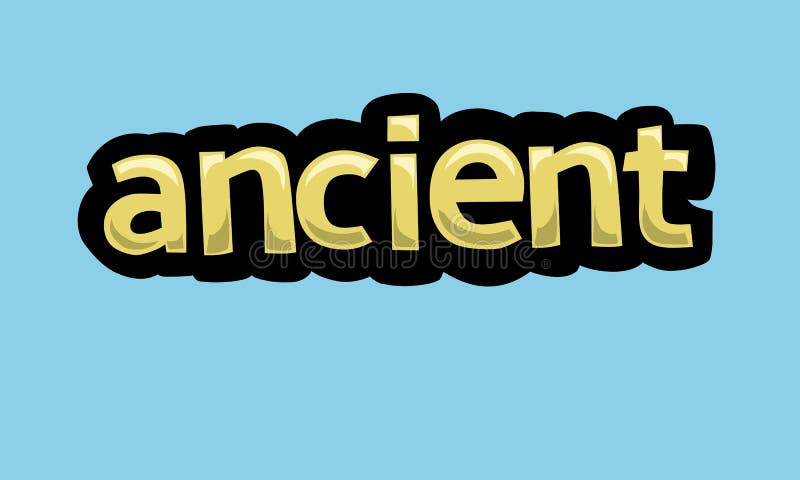 Ancient Writing Symbols of a Vanished Civilization. Stock Vector ...