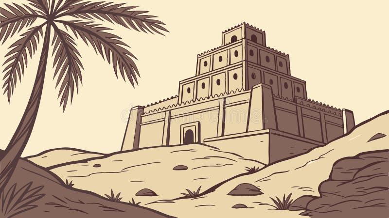 Zigguratlike Temple Stock Illustrations – 3 Zigguratlike Temple Stock ...