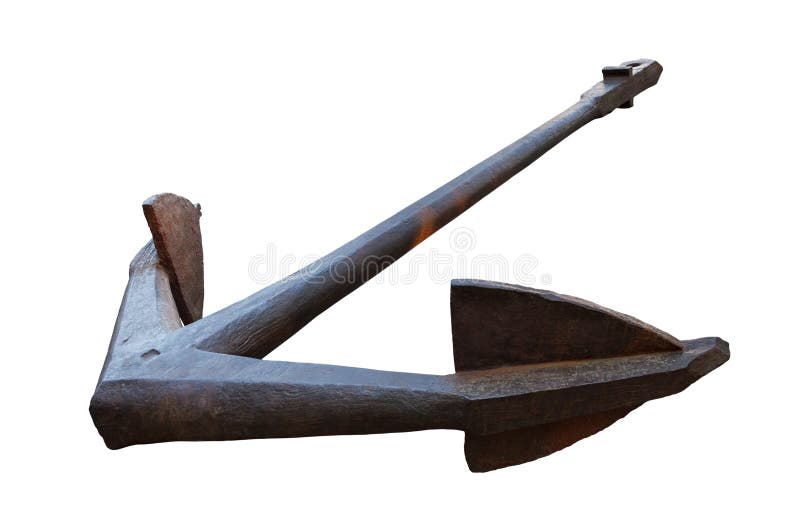 Ancla naval imagen de archivo. Imagen de blanco, parte - 11197897