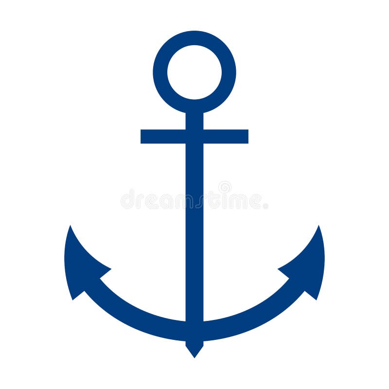 Ancla Del Vector Ejemplo Del Vector Del Ancla Ilustración del Vector ...