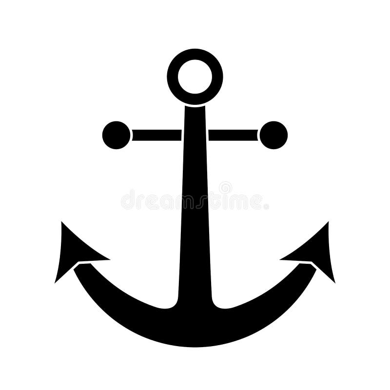 Anclar ilustración del vector. Ilustración de nearsighted - 181289962