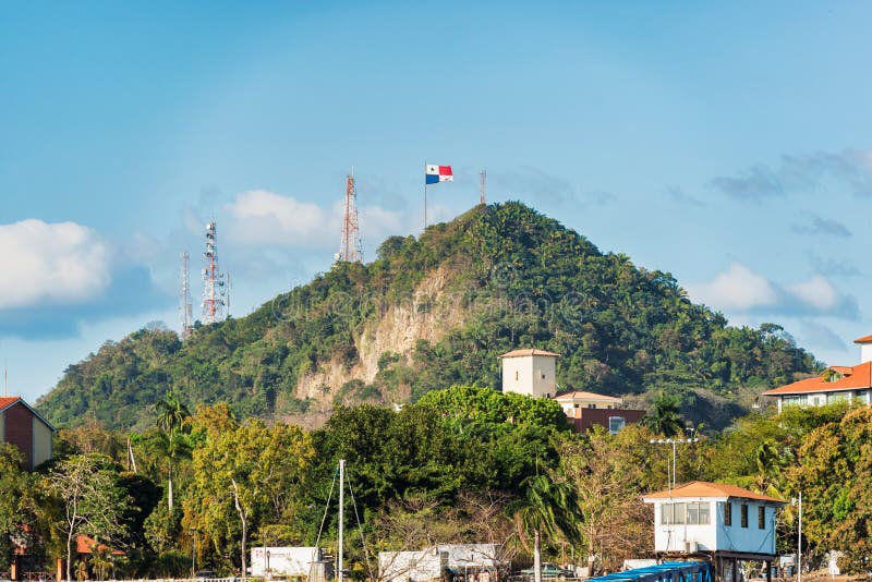 Ancon Hill in Panama City stock photo. Image of trees - 94321484