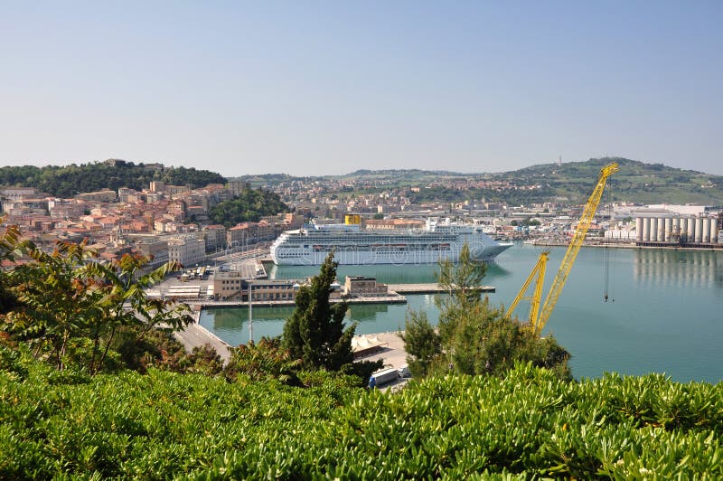 Ancona harbour editorial stock photo. Image of ancona - 19471773