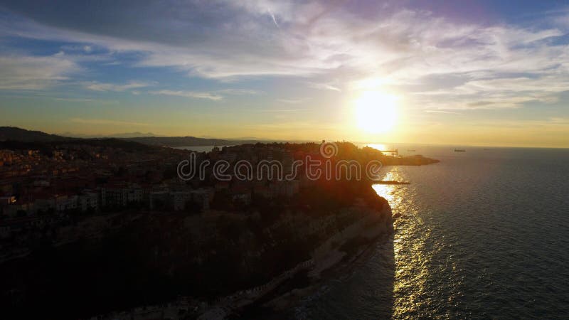 Ancona from the Sea at Sunset Stock Photo - Image of ancona, scenics ...