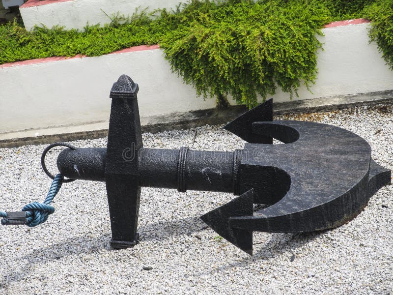 Ancora della barca immagine stock. Immagine di navigazione - 79358163