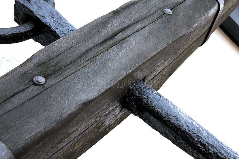 Ancre marine antique photo stock. Image du oeuvre, expédition - 48395118